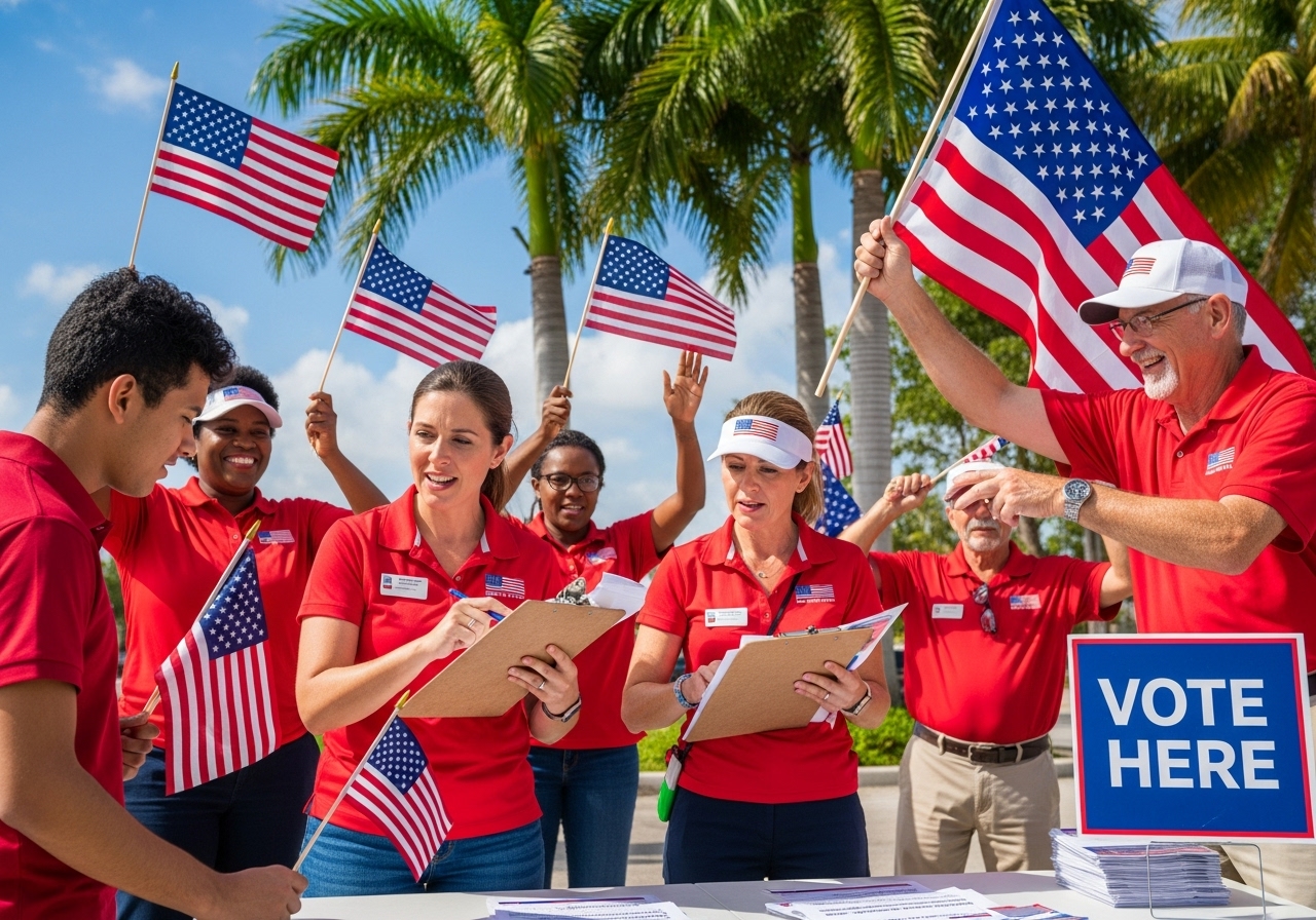 GOP Surge Transforms Florida: Democrats Dwindle in Numbers – The ...