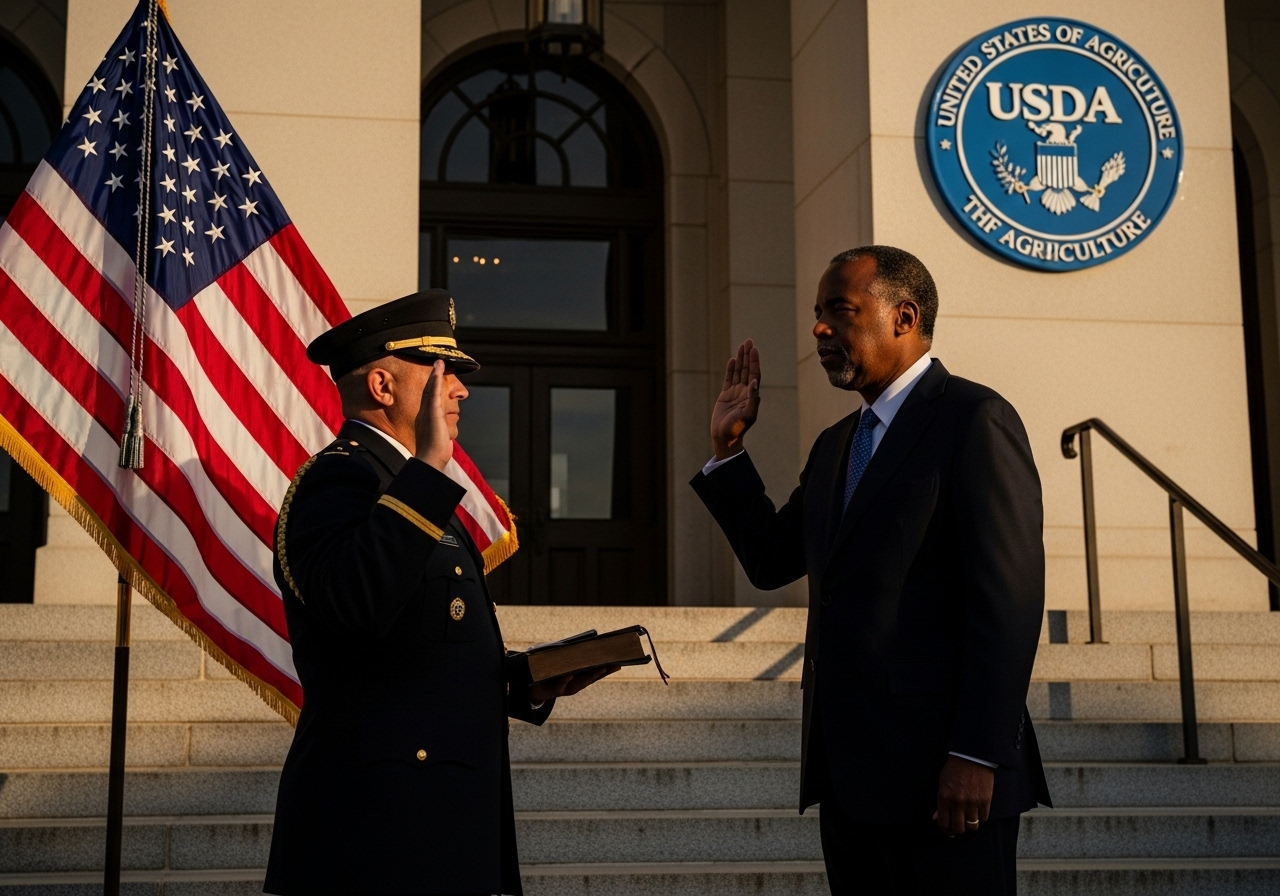 Carson Takes Critical USDA Role in Trump Admin – The American Examiner